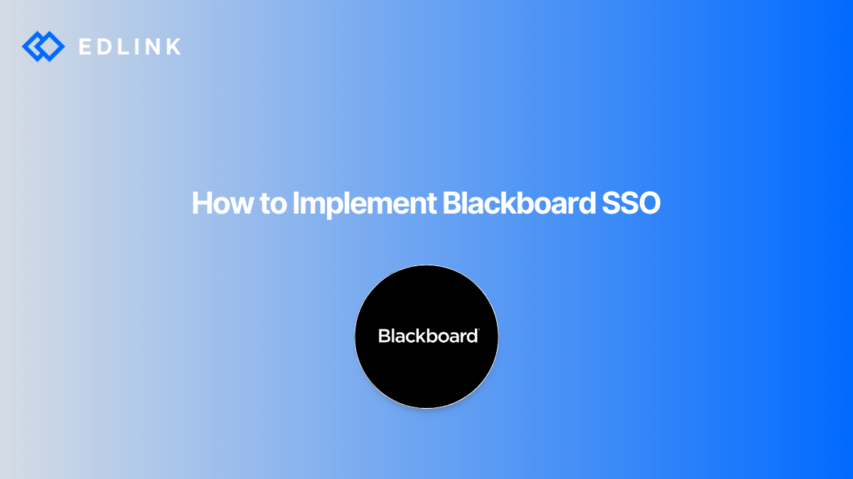 How to Implement Blackboard SSO – Edlink