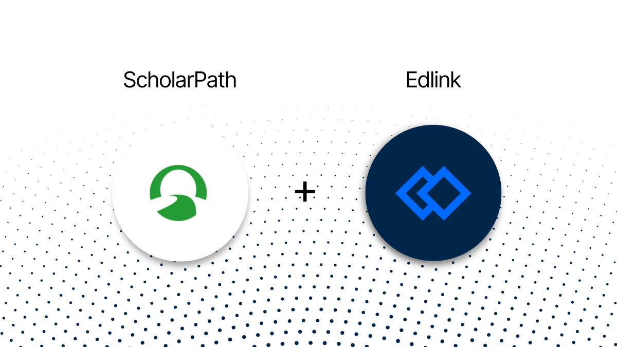 Edlink proudly welcomes ScholarPath to the team!