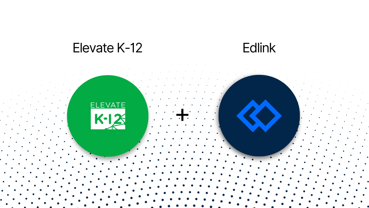 Edlink proudly welcomes Elevate K-12 to the team!