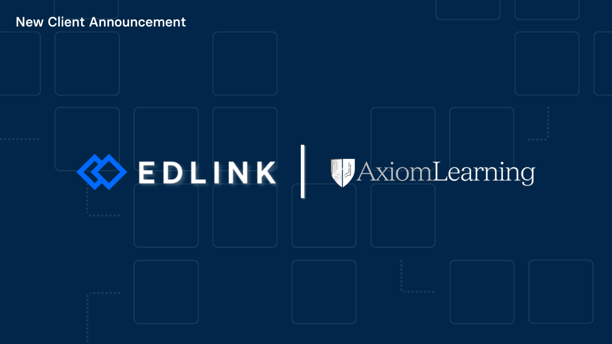 Edlink Welcomes Axiom Learning to the Team!