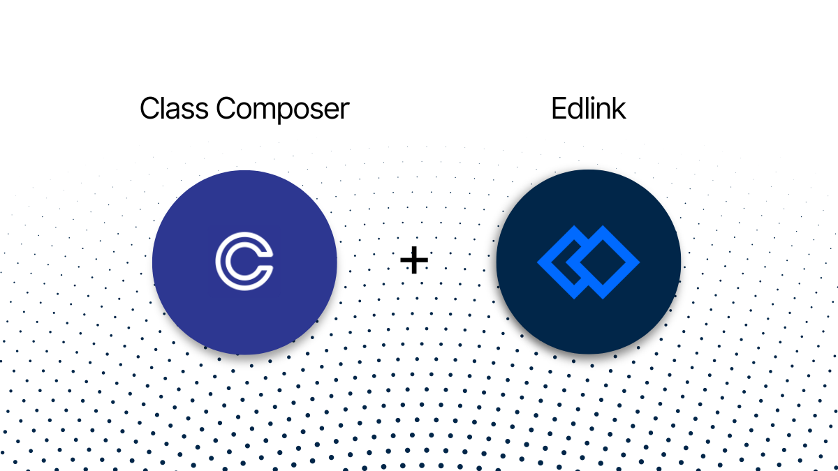 Edlink proudly welcomes Class Composer to the team!
