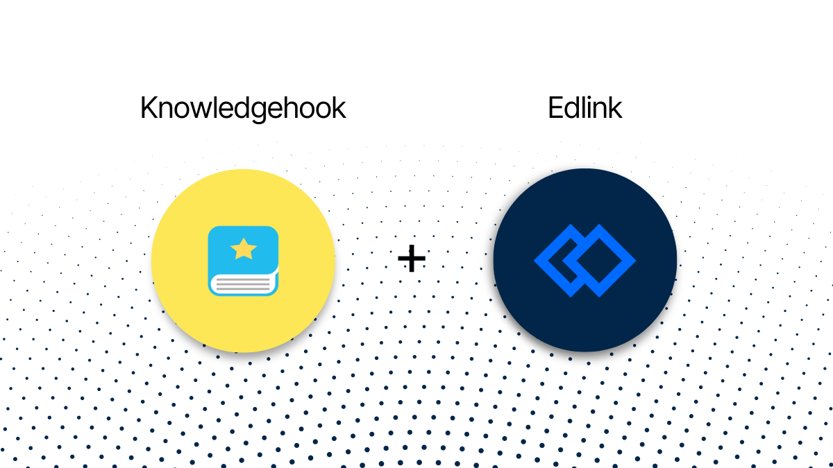 Edlink proudly welcomes Knowledgehook to the team!