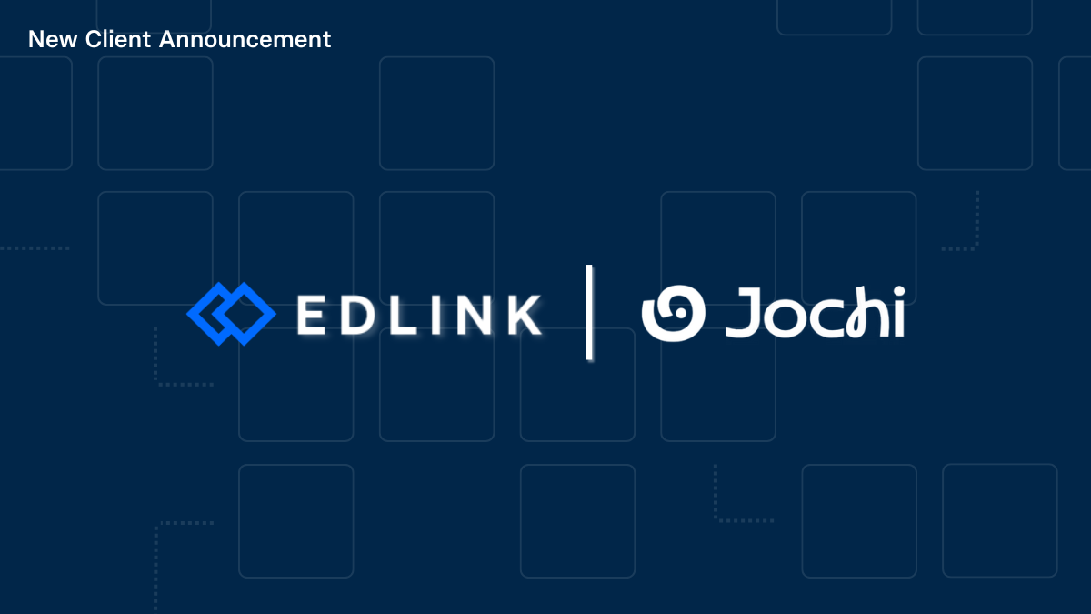 Edlink Welcomes Jochi to the Team!